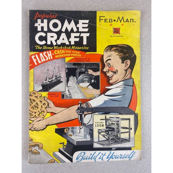 Popular Home Craft | Accents | Vintage Popular Home Craft Magazine Feb ...